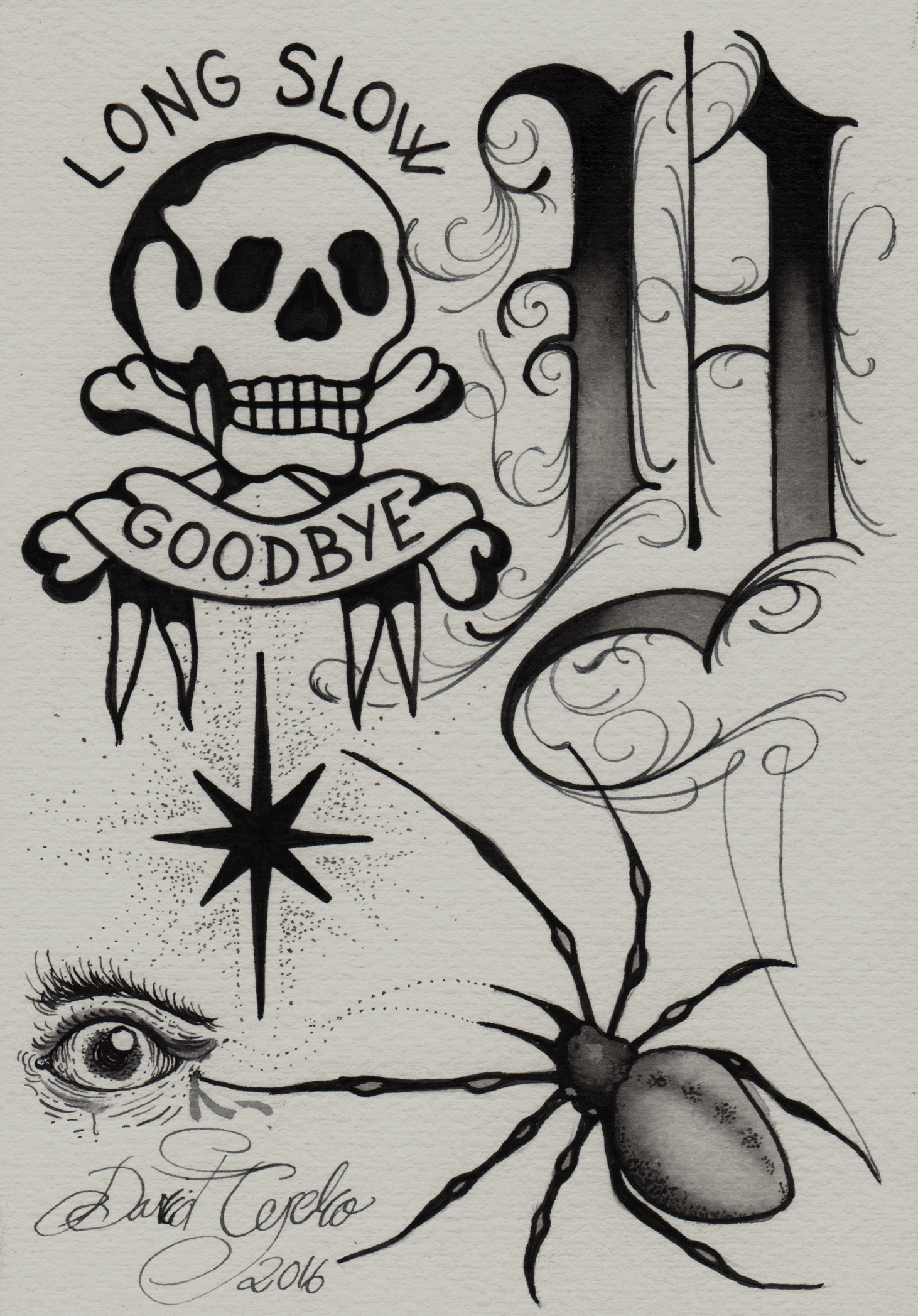 Despedida de Aloha Tattoos Barcelona – David Tejero Tattoos & Artwork