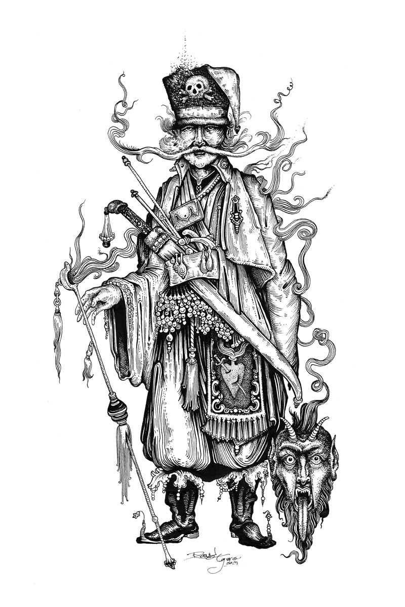Eastern wizard – David Tejero Tattoos & Artwork